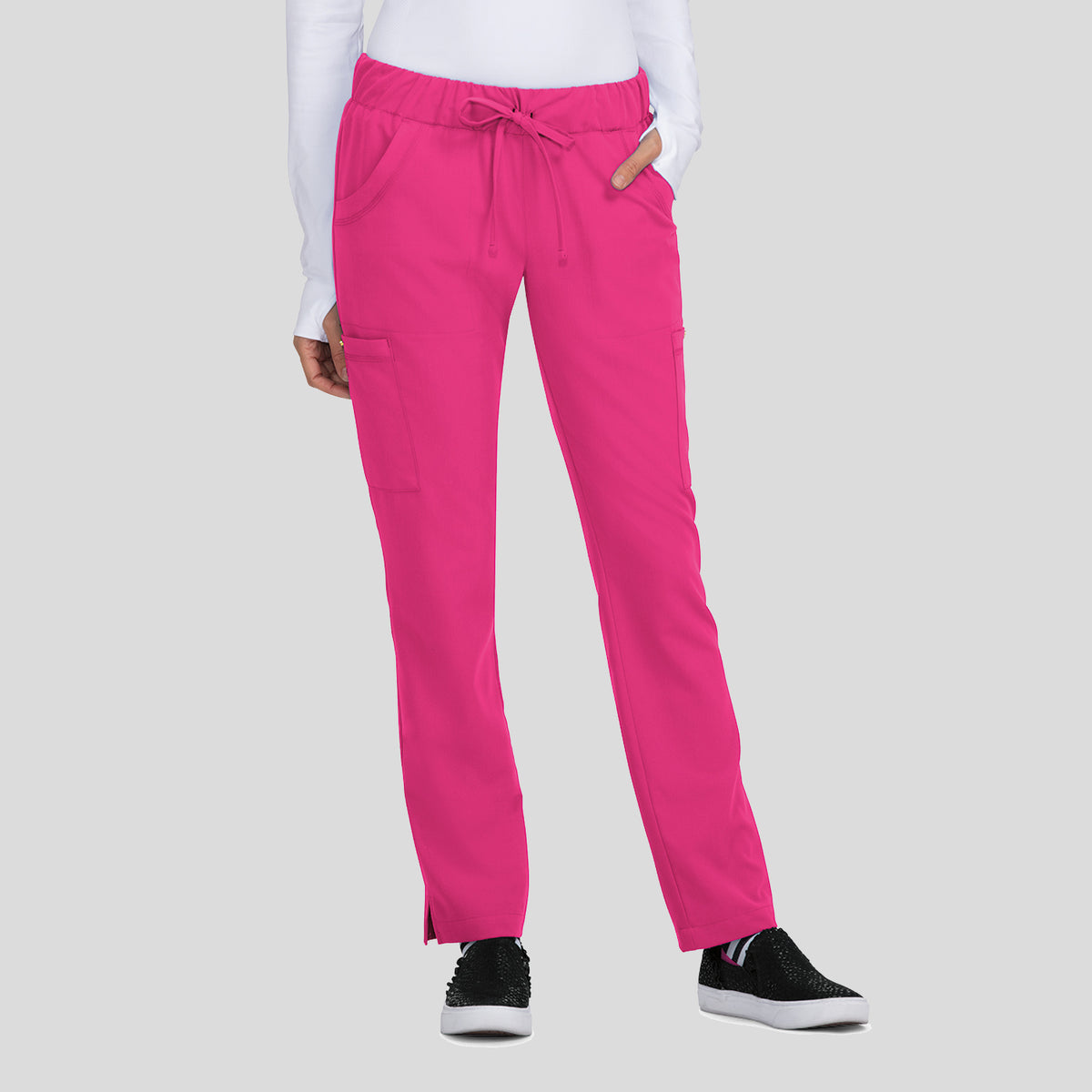 Slim Fit Scrub Pants