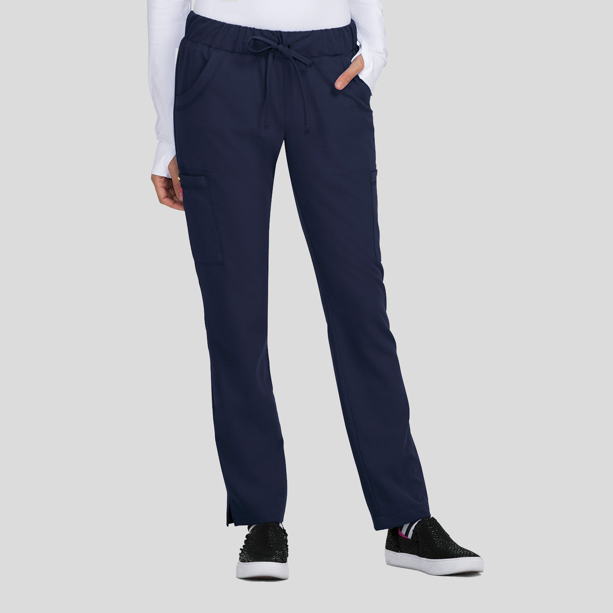 Slim Fit Scrub Pants