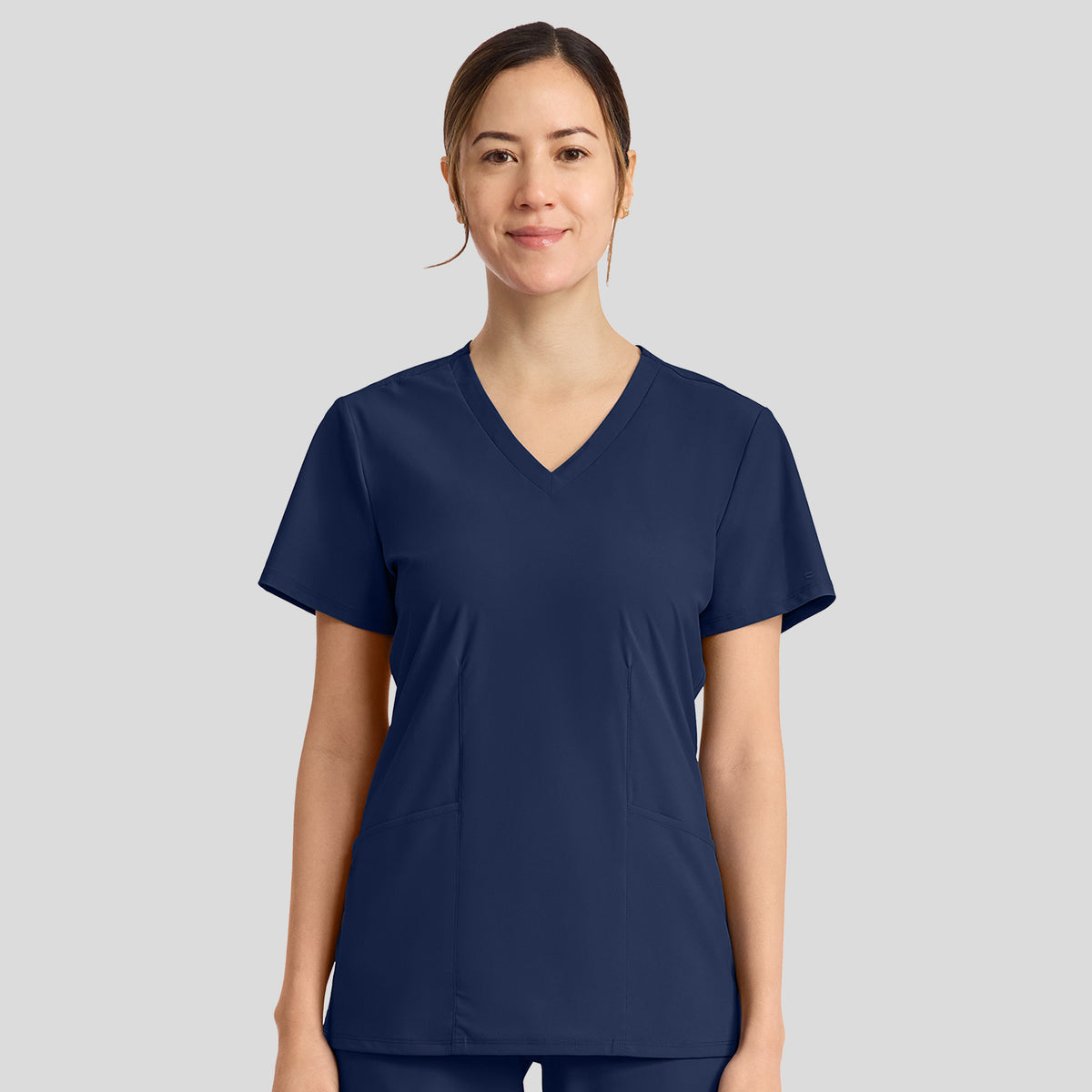 Infinity Pursuit V-Neck Top | Navy – Robert's Medical Uniforms