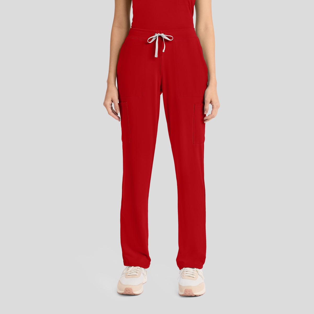 Achieve Pull-On Straight Leg Scrub Pant | Red – Robert's Medical Uniforms