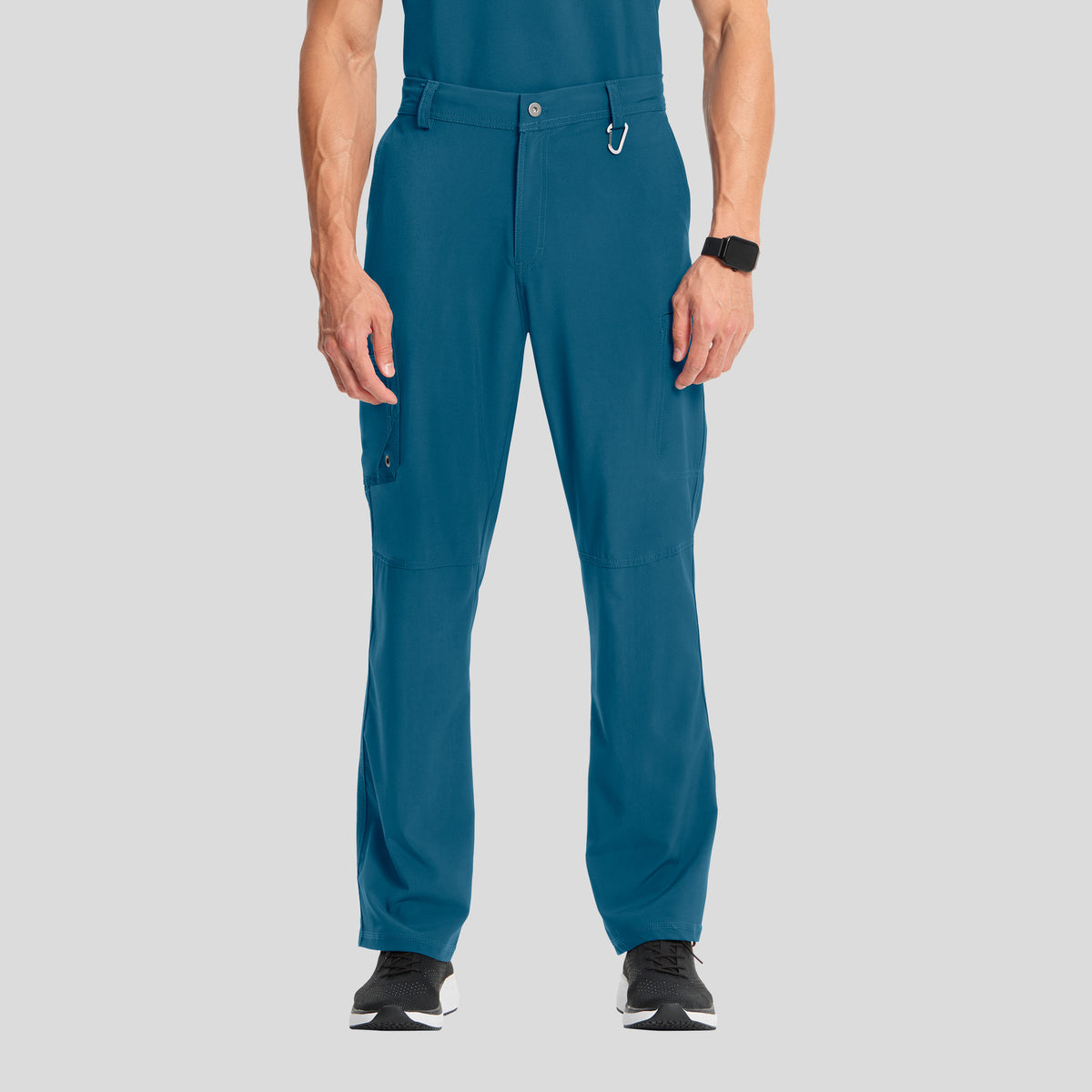 Men's Zip Fly Cargo Scrub Pant | Caribbean – Robert's Medical Uniforms