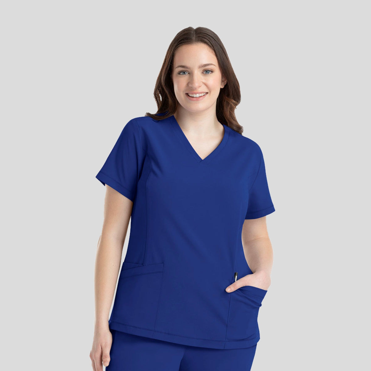 Women's V-Neck Top | Galaxy – Robert's Medical Uniforms