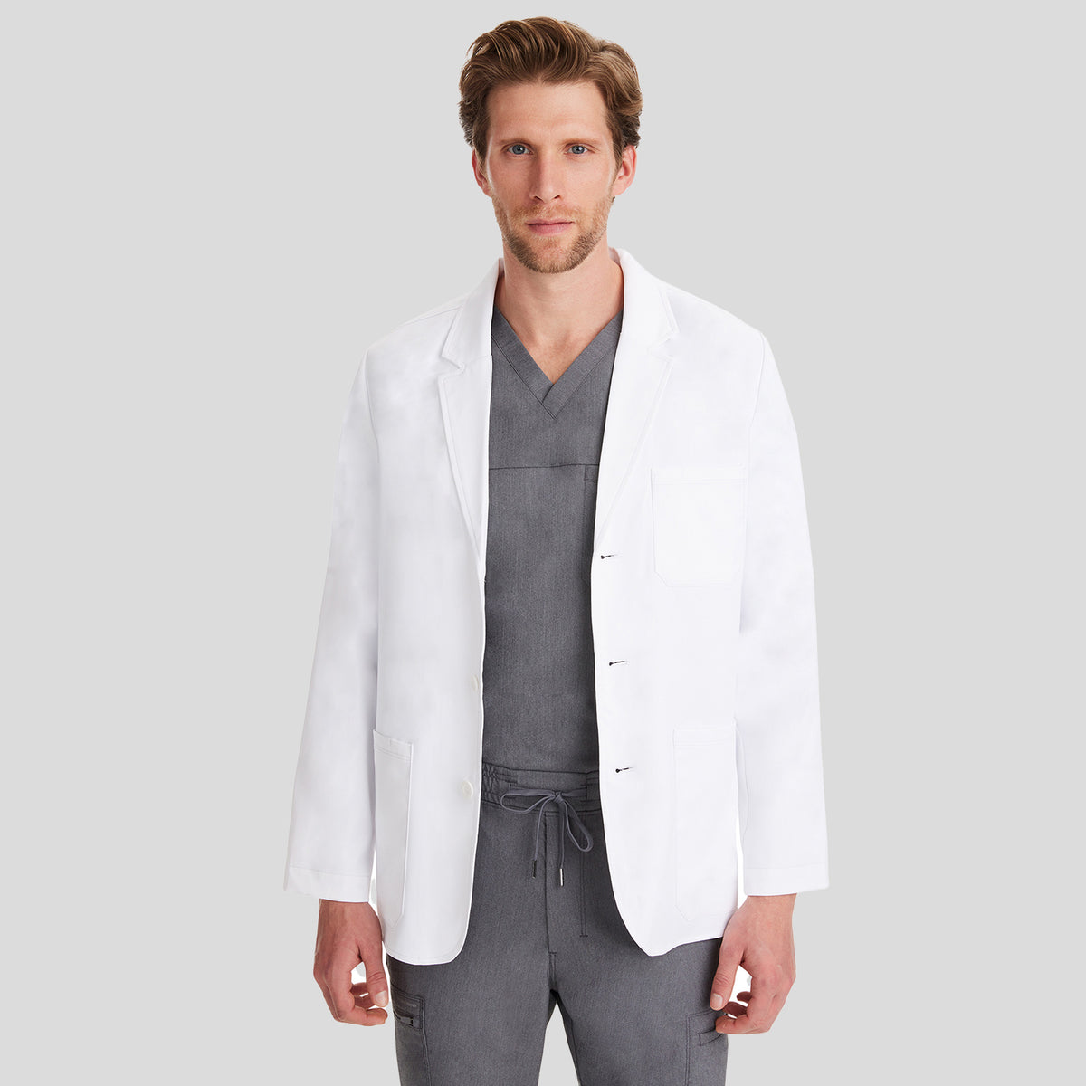 Men's Leo 29½" Lab Coat – Robert's Medical Uniforms