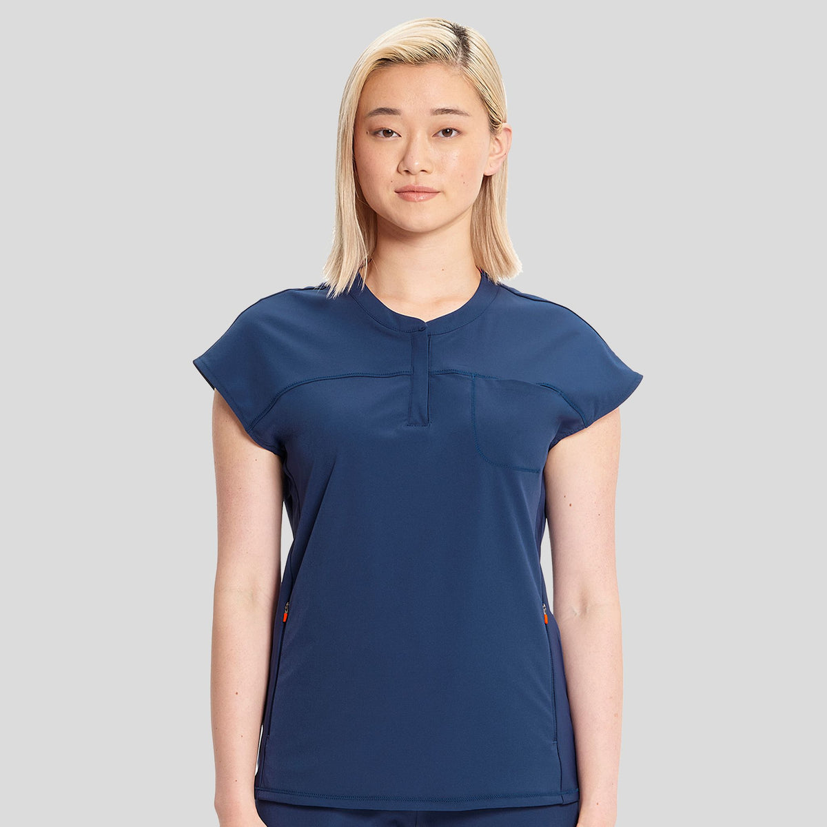 Henley Top | Navy – Robert's Medical Uniforms