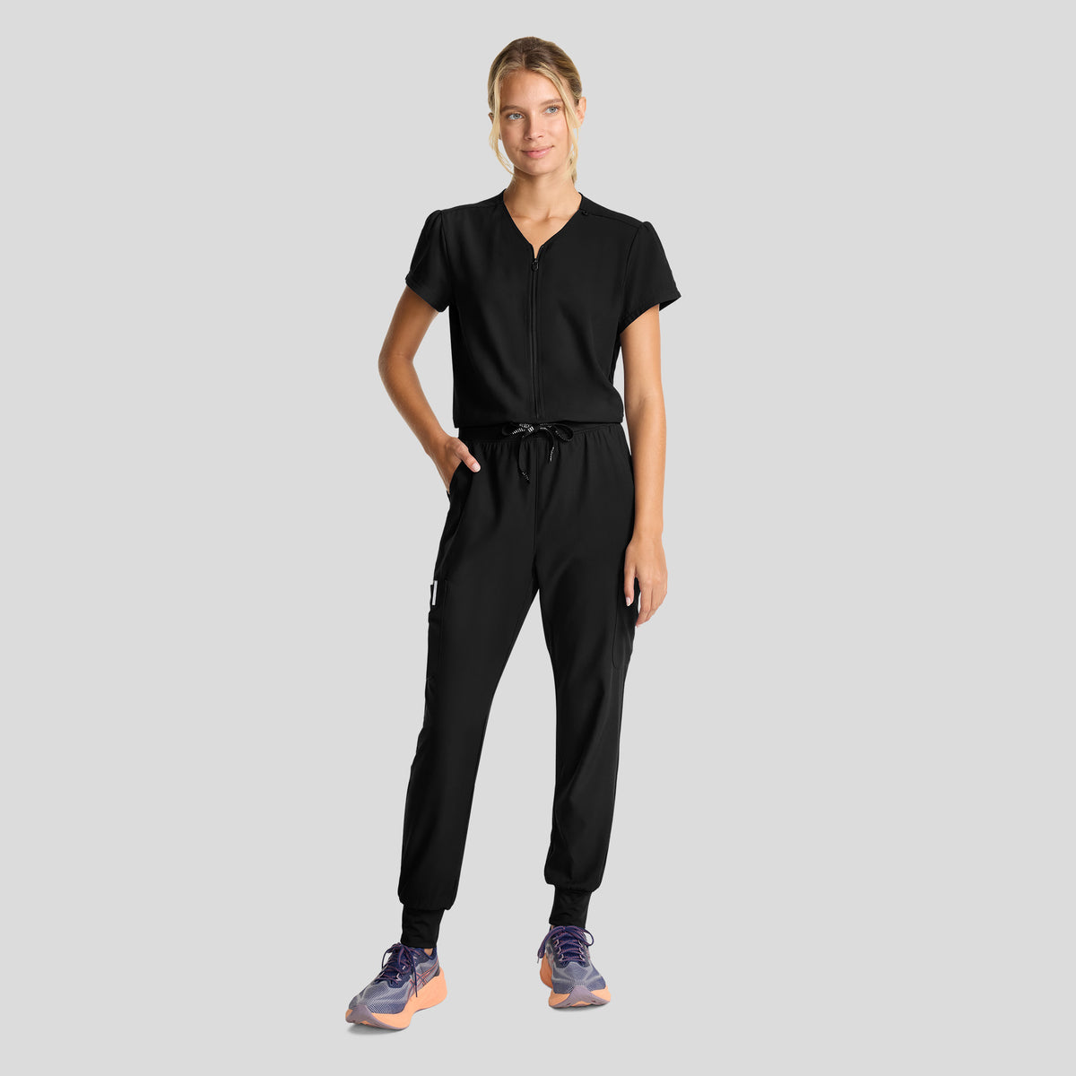 Insight Jumpsuit | Black – Robert's Medical Uniforms