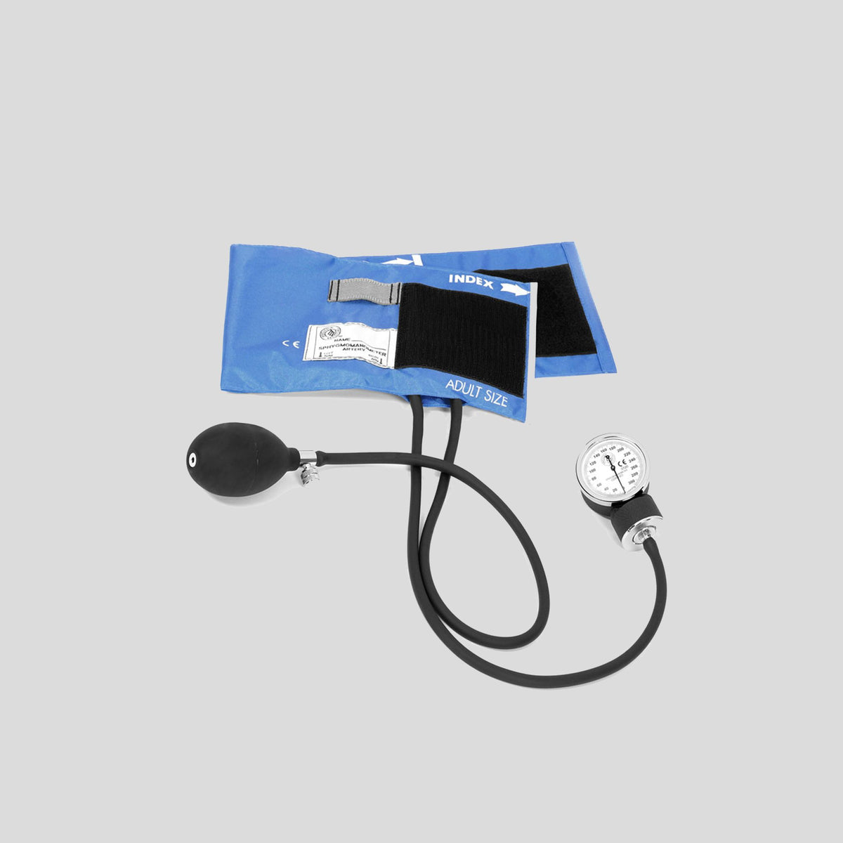 Premium Adult Aneroid Sphygmomanometer | Ciel Blue – Robert's Medical ...