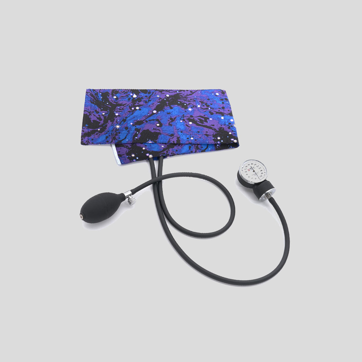 Premium Adult Aneroid Sphygmomanometer | Galaxy Blue – Robert's Medical ...