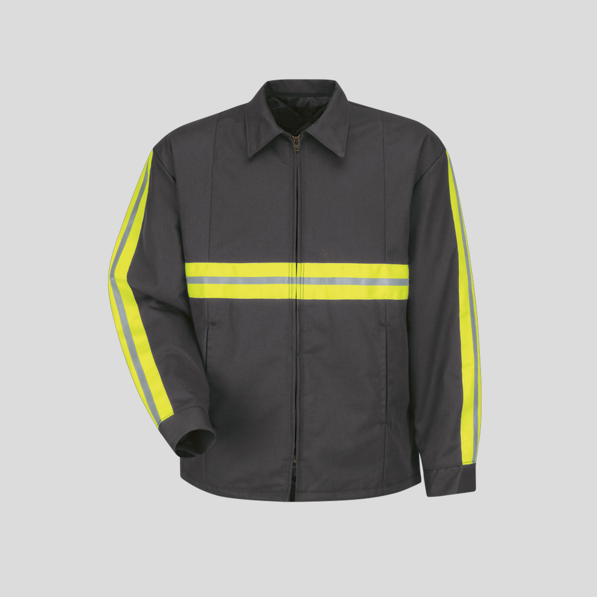 Enhanced Visibility Perma-Lined Panel Jacket | Charcoal – Robert's ...