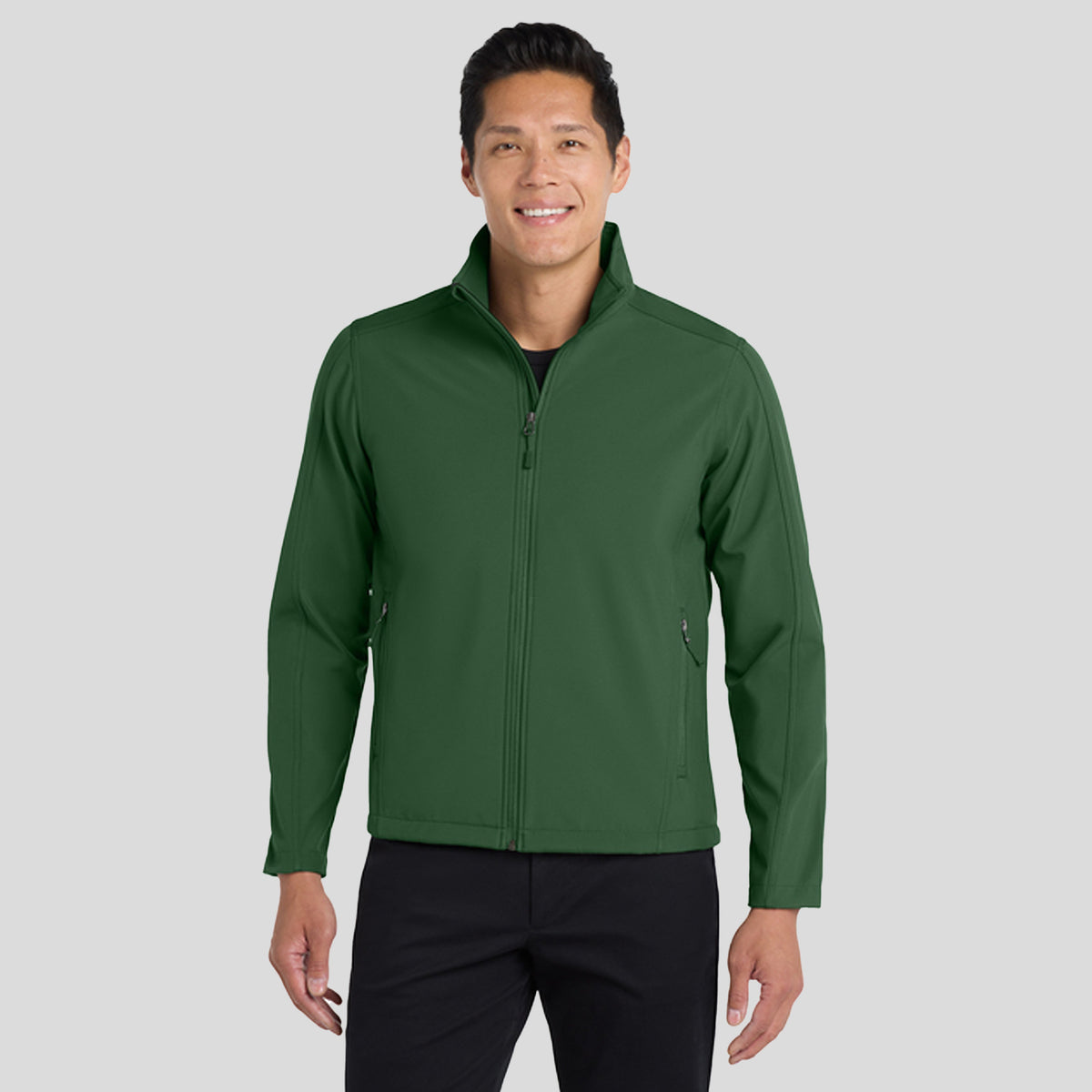 Men's Core Soft Shell Jacket | Forest Green – Robert's Medical Uniforms