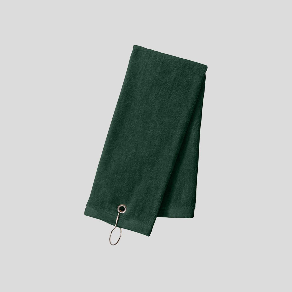 Grommeted Tri-Fold Golf Towel | Hunter – Robert's Medical Uniforms