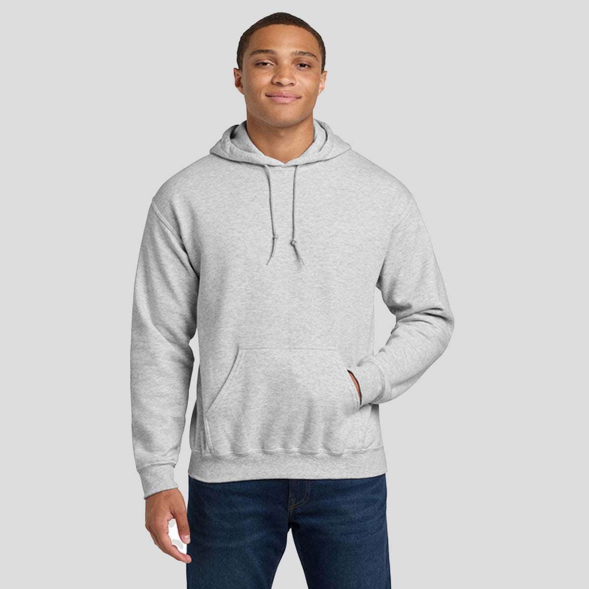 Heavy Blend™ Hooded Sweatshirt | Ash – Robert's Medical Uniforms