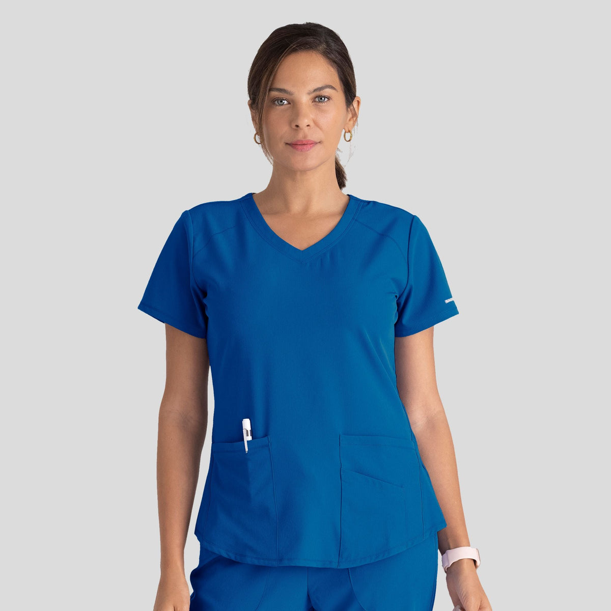 Breeze Scrub Top | Royal – Robert's Medical Uniforms