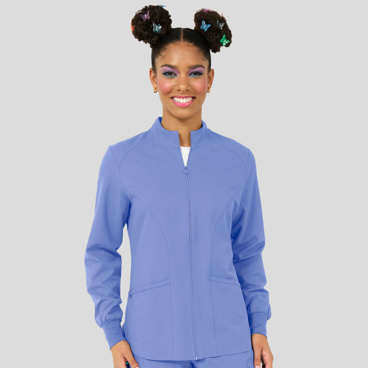Comfort Warm Up Jacket | Ceil – Robert's Medical Uniforms