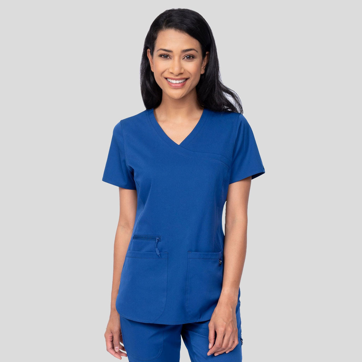 Madi Side Knit Top | Galaxy – Robert's Medical Uniforms