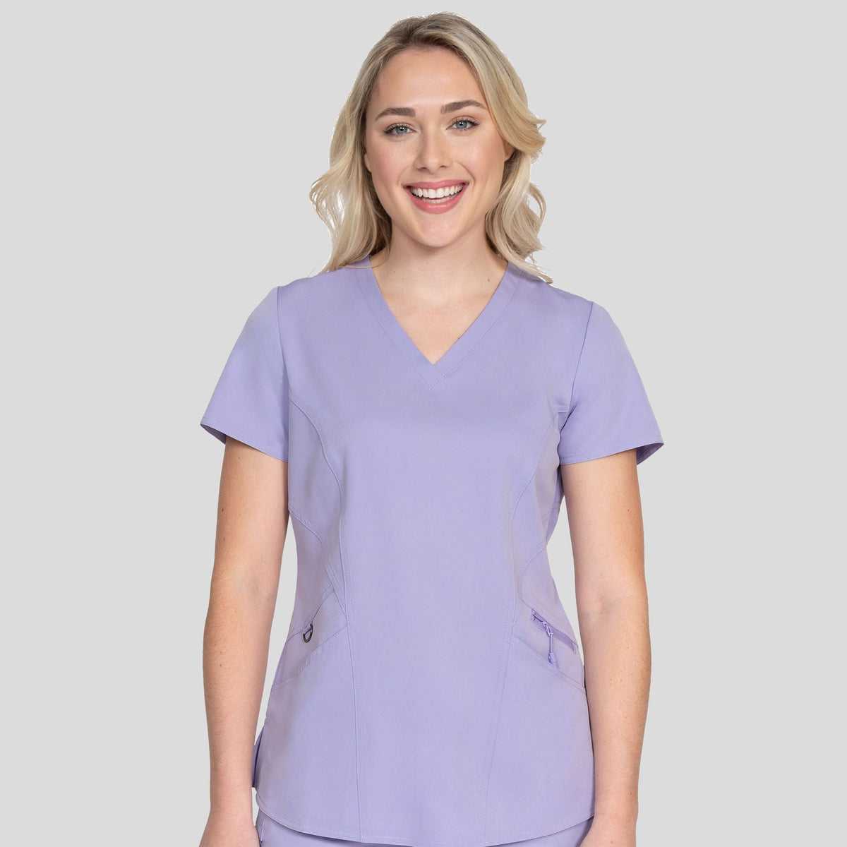 Ava Back Knit Top | Lavender – Robert's Medical Uniforms