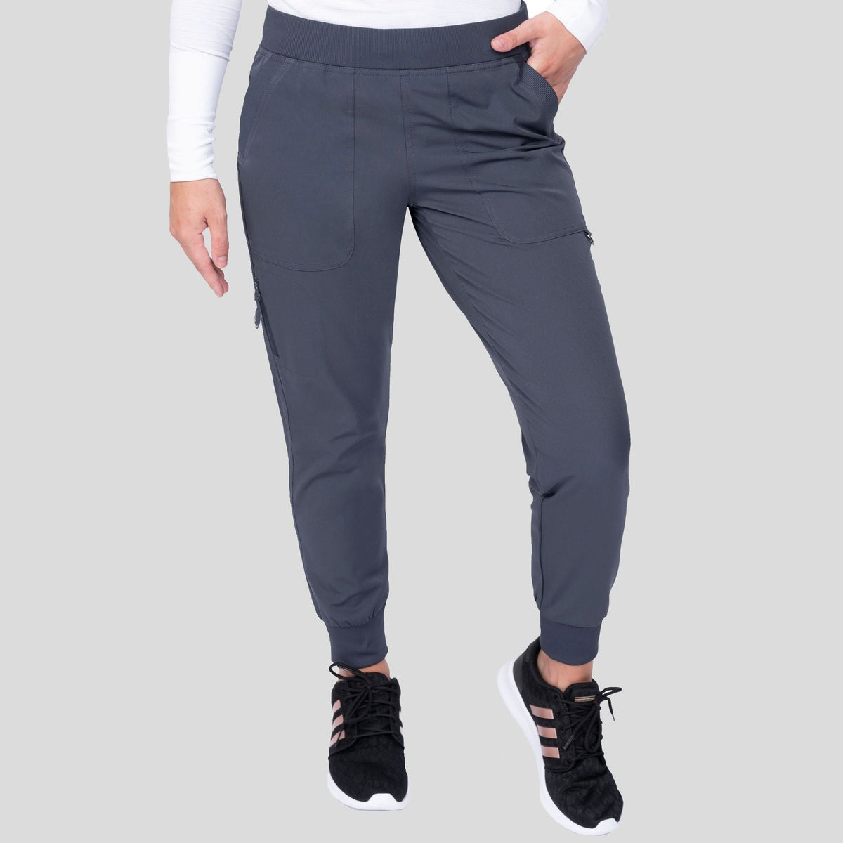 Rachel Jogger Pant | Pewter – Robert's Medical Uniforms