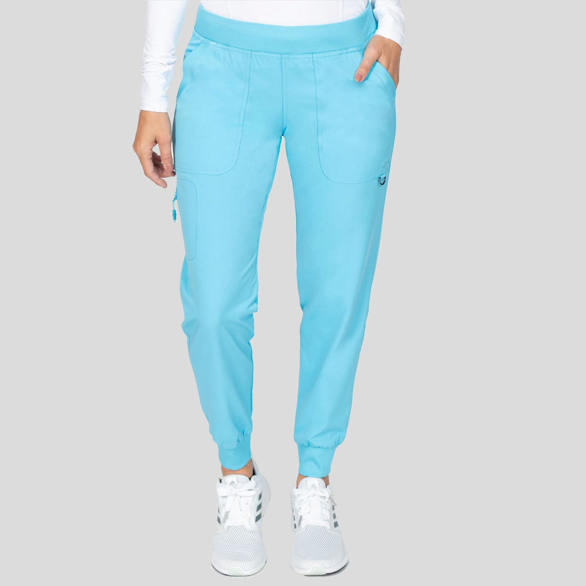 Rachel Jogger Pant | Turquoise – Robert's Medical Uniforms
